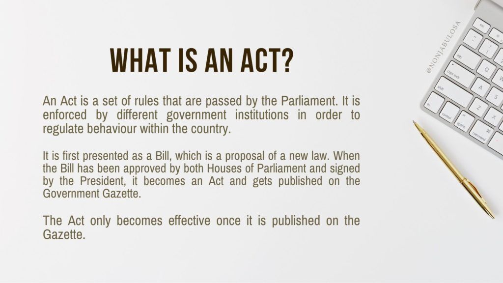 South African Business Legislation | Business Studies