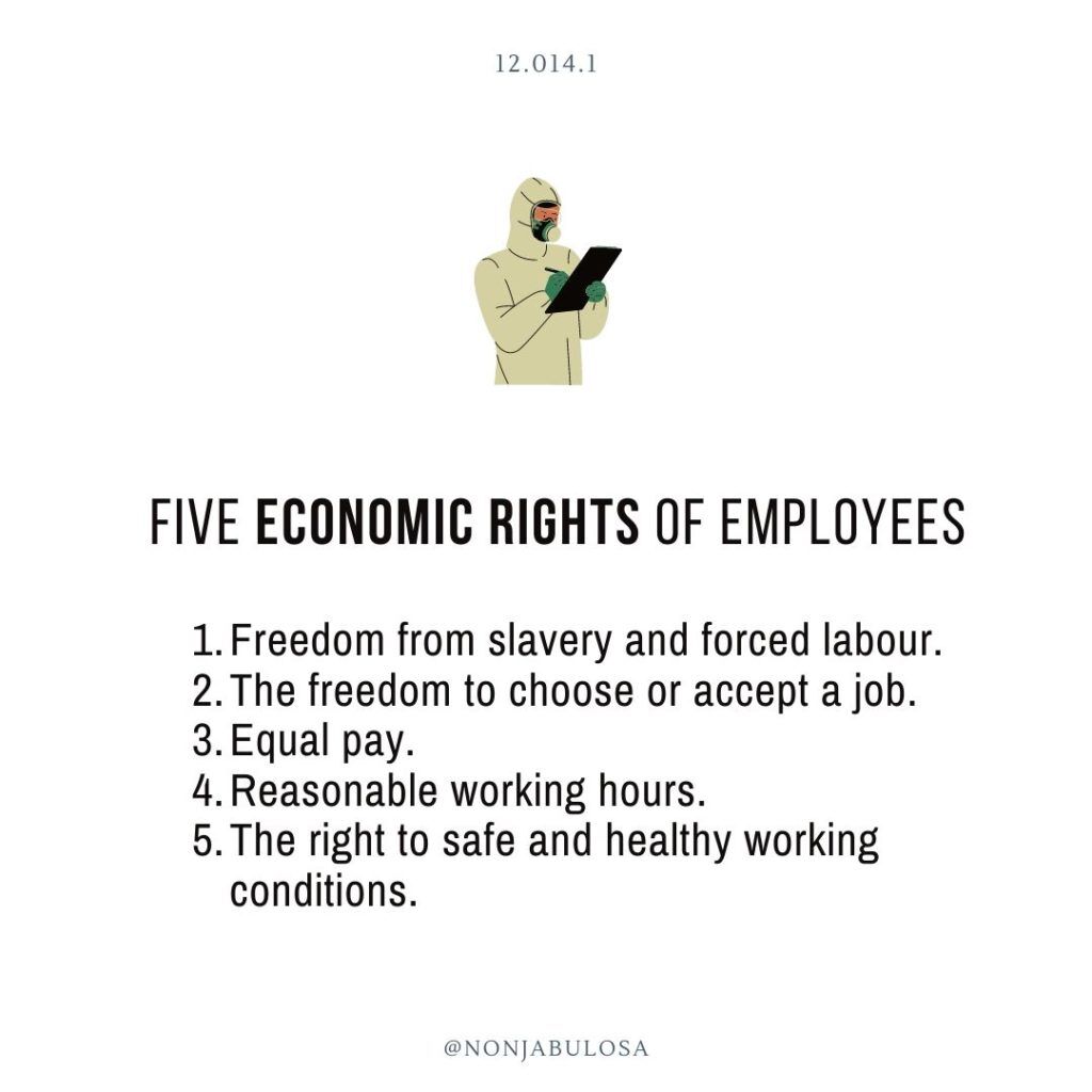 Examples of Economic, Social and Cultural Rights | RSA