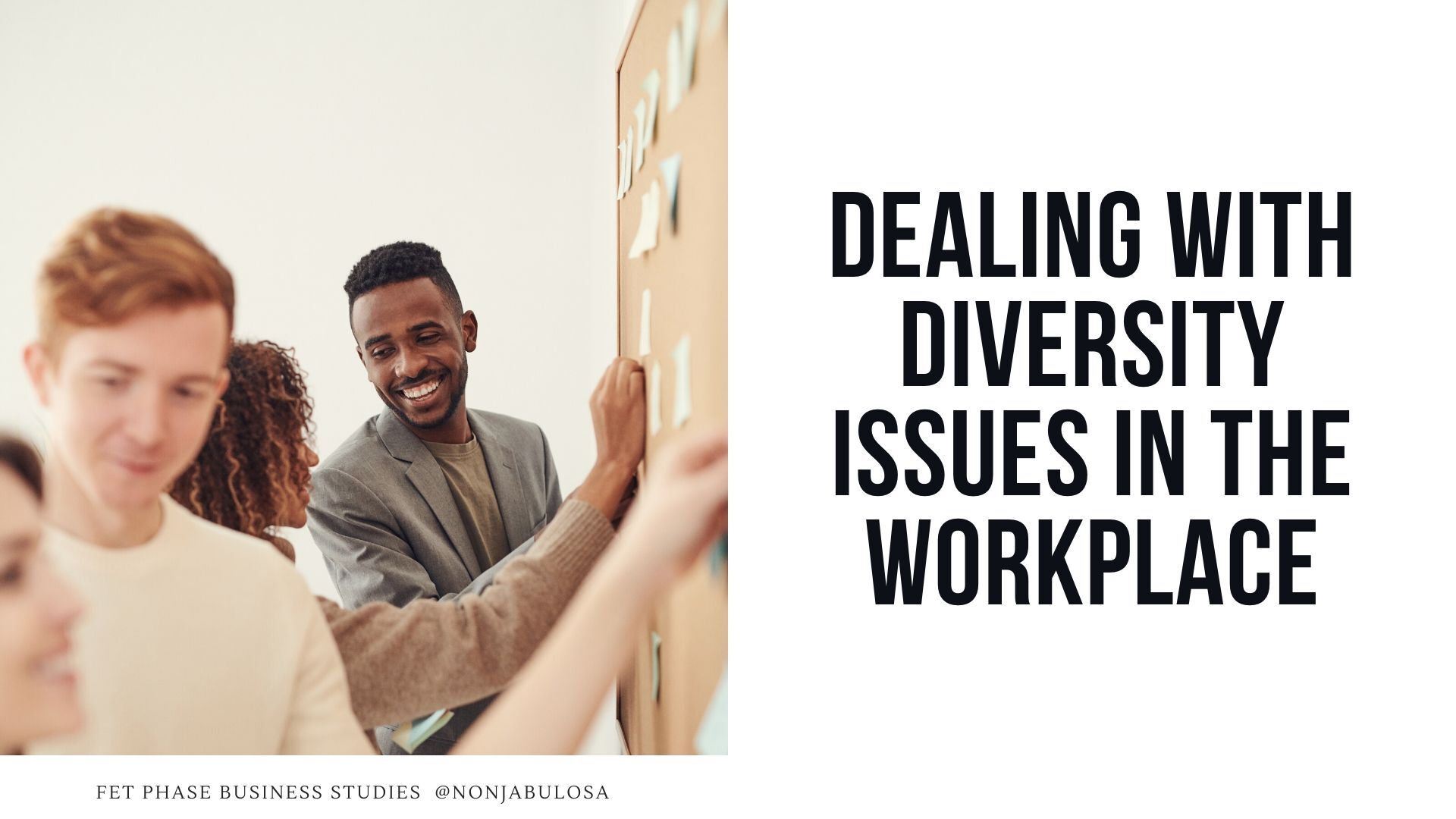 How to Deal with Diversity Issues in the Workplace