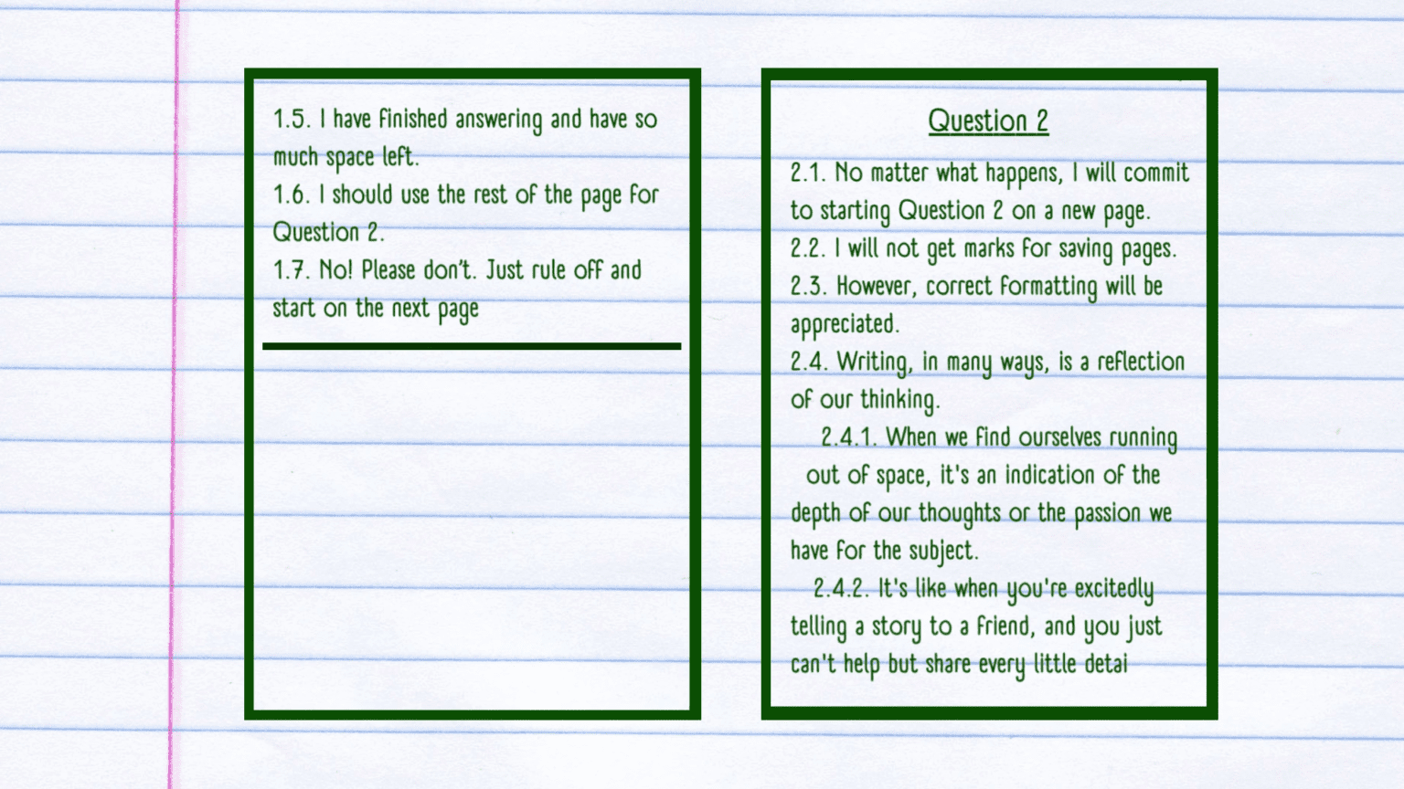 6 Tips on How to Correctly Fill NSC Final Exam Answer Books | FET Phase ...